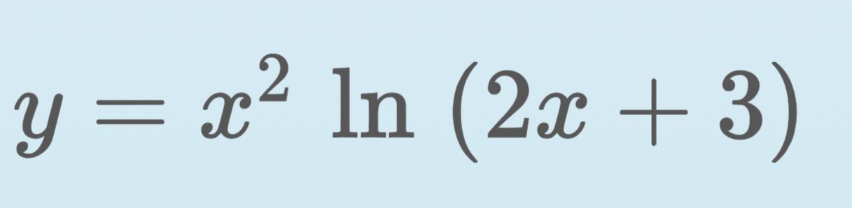 Solved 1. Find the derivatives of the function y= ln5x | Chegg.com