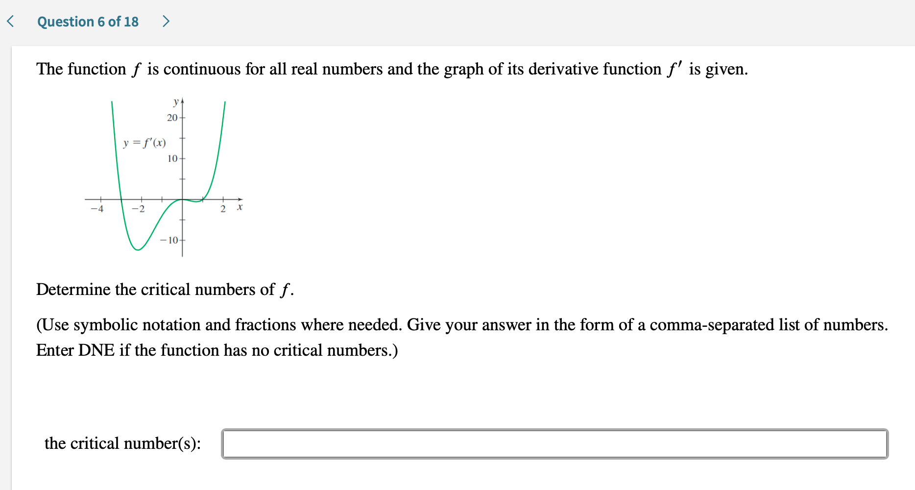 Solved The function f is continuous for | Chegg.com
