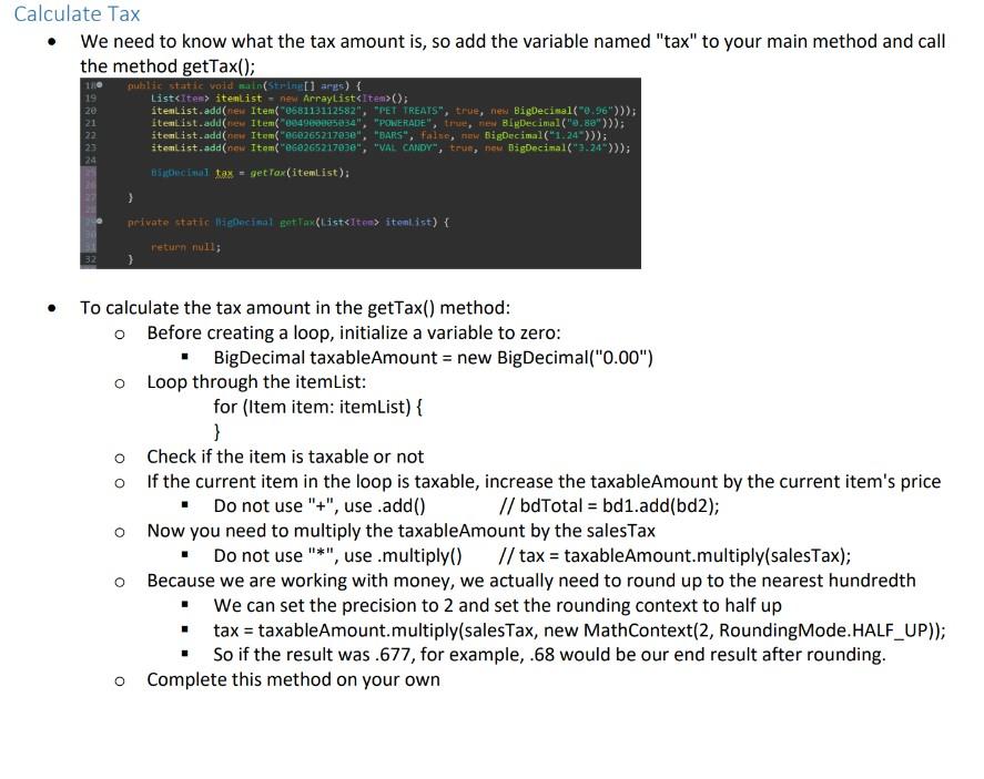 Solved - We need to know what the tax amount is, so add the | Chegg.com