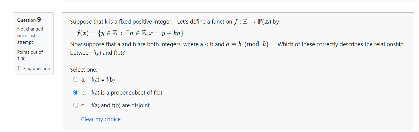 Solved Question 9 Not changed since last attempt Suppose | Chegg.com