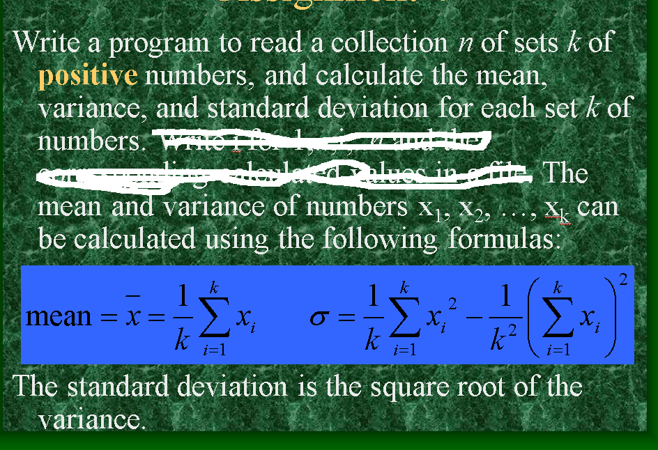 Solved Write a program to read a collection n of sets k of | Chegg.com