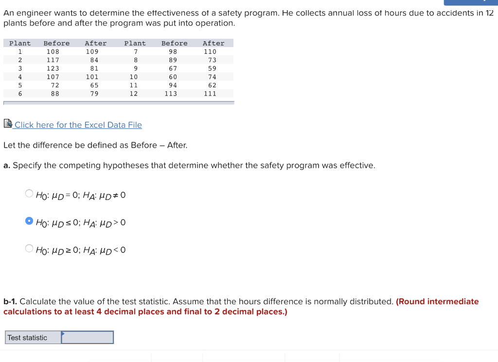 Solved An Engineer Wants To Determine The Effectiveness Of A