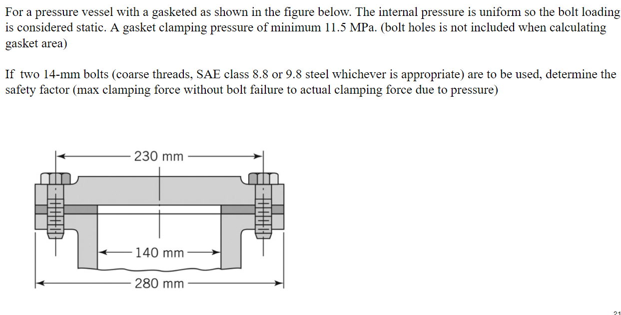 Solved Note: Metric threads are identified by diameter and | Chegg.com