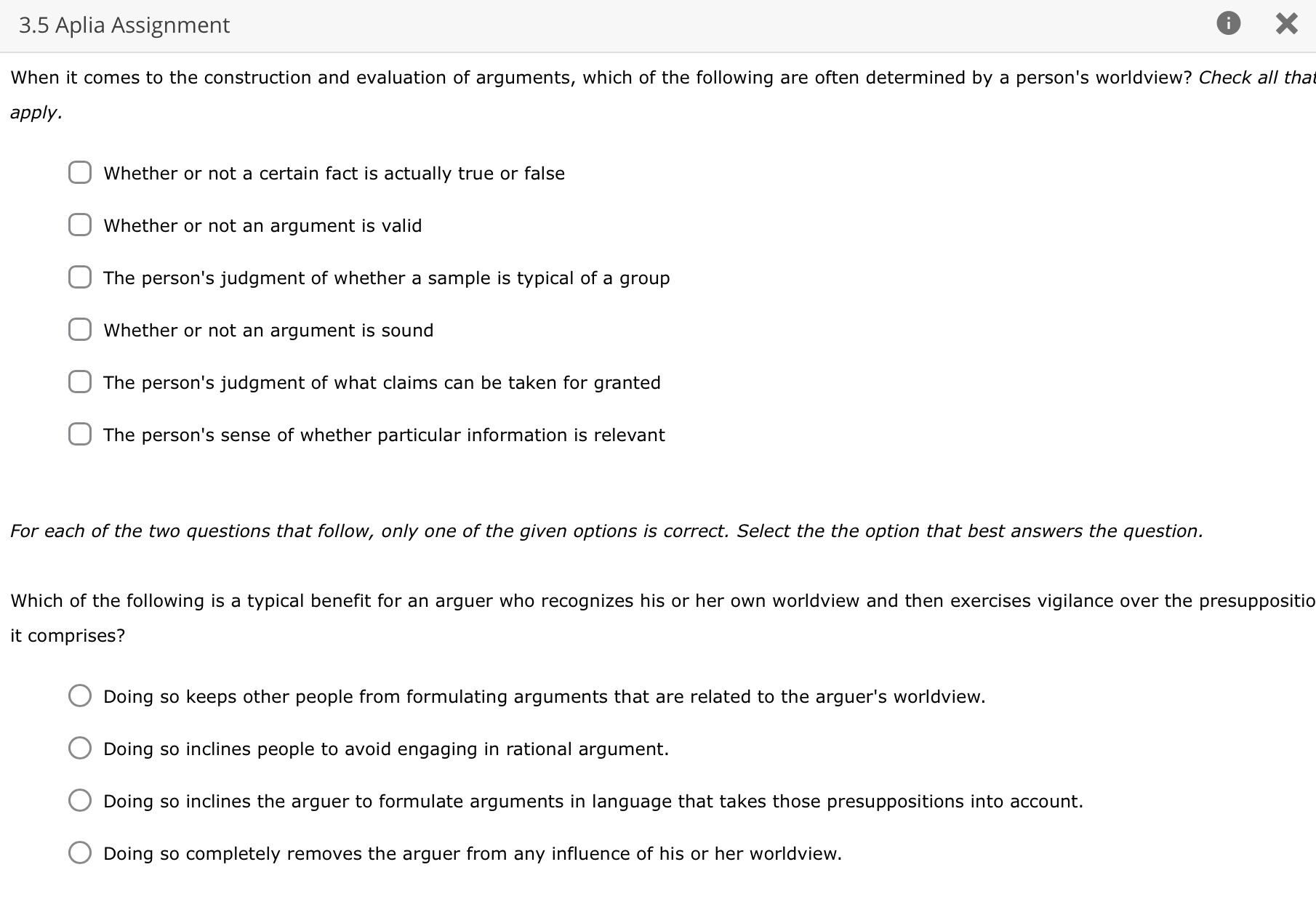 2. Fallacies in Ordinary Language - Basic Concepts 2 | Chegg.com
