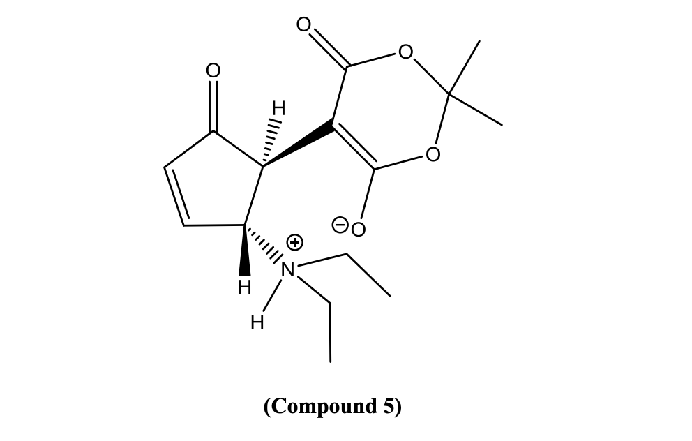 Solved Predict the proton NMR spectrum of compound 5 | Chegg.com