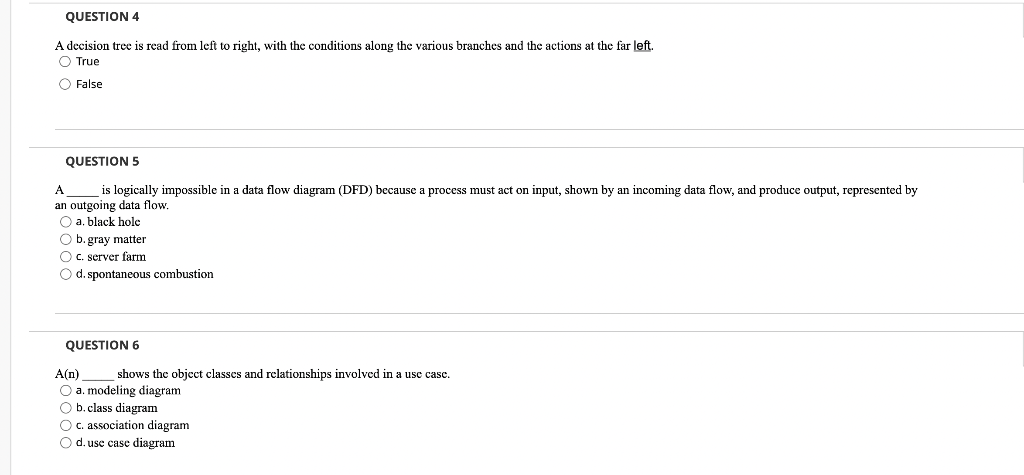 Solved A decision tree is read from left to right, with the | Chegg.com