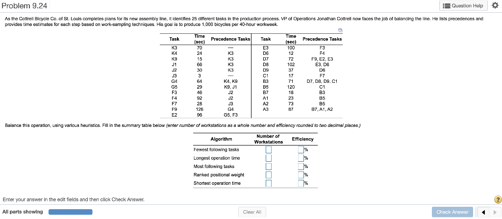 Problem 9.24 Question Help As the Cottrell Bicycle | Chegg.com