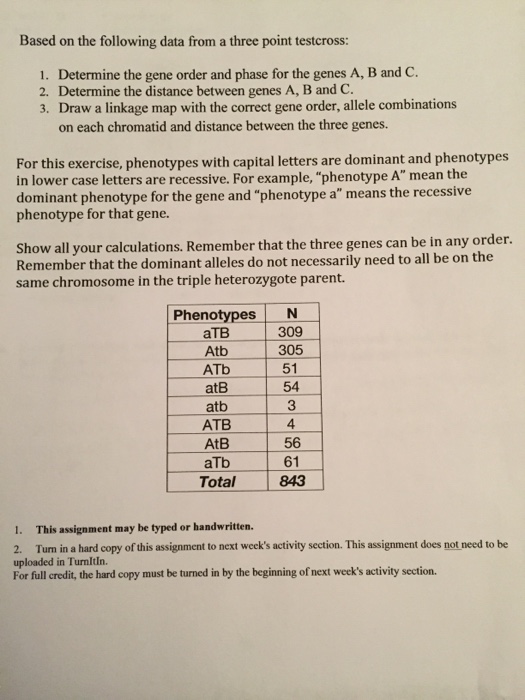 Solved Based on the following data from a three point | Chegg.com
