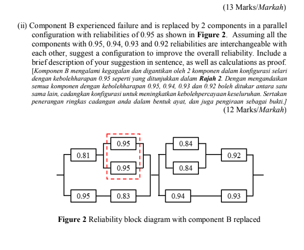 Solved (b) A complex engineering design can be described by | Chegg.com