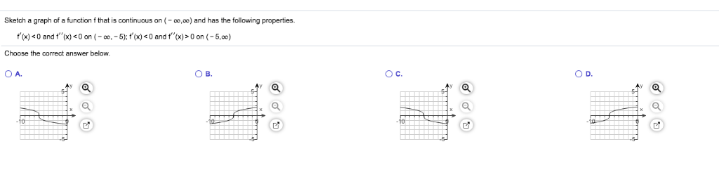 Solved Sketch a graph of a function fthat is continuous | Chegg.com
