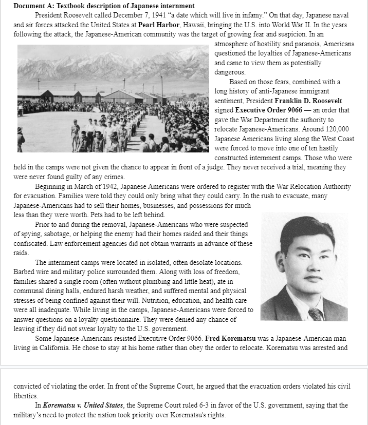 Document A: Textbook description of Japanese | Chegg.com