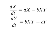 Solved Predator-Prey Differential Equations Consider rabbit | Chegg.com