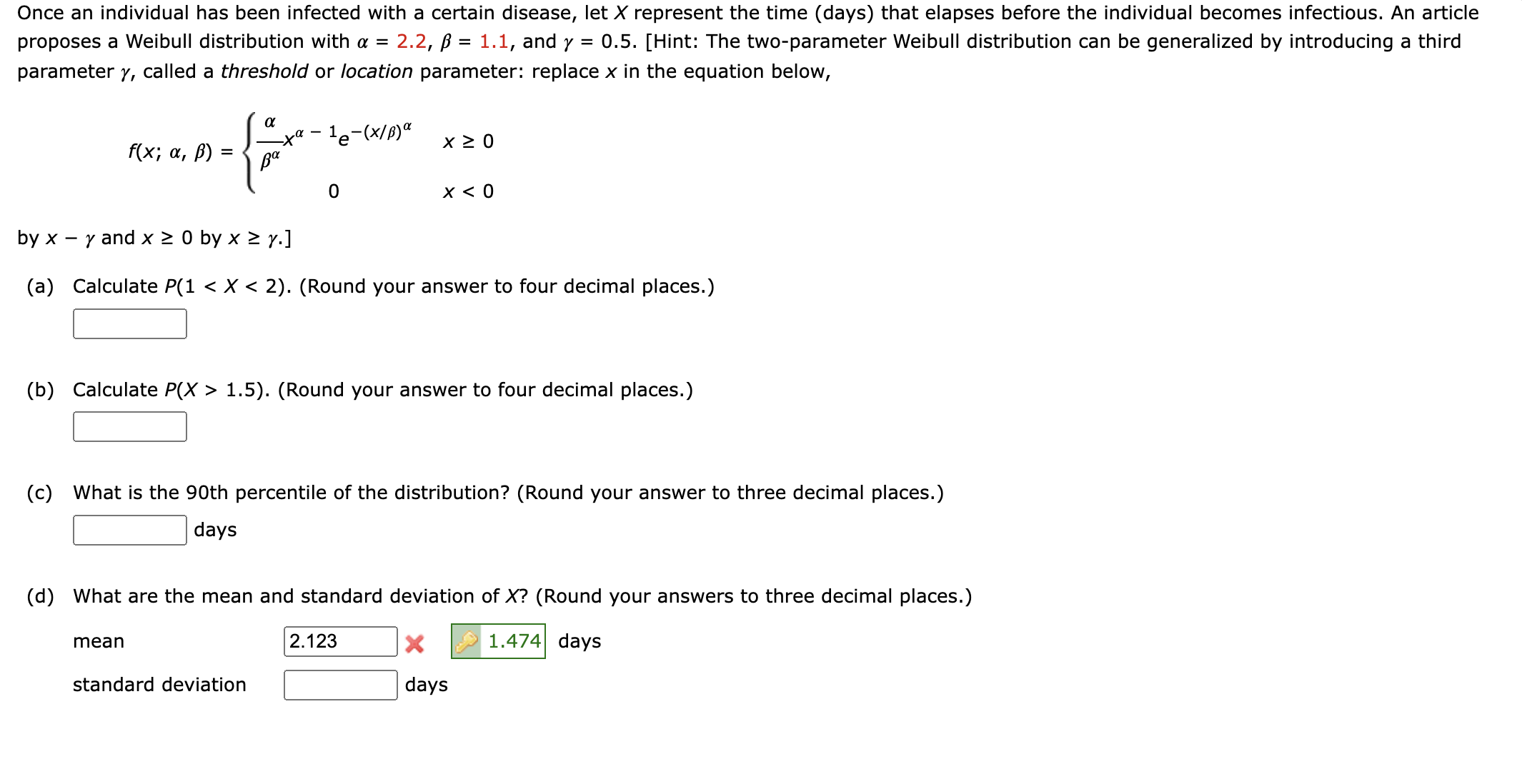 Solved Once an individual has been infected with a certain | Chegg.com