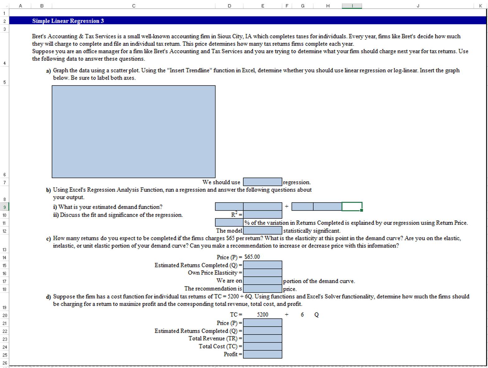 Solved Chapter 3 ﻿Simple Linear Regression 3 (v2)Project | Chegg.com
