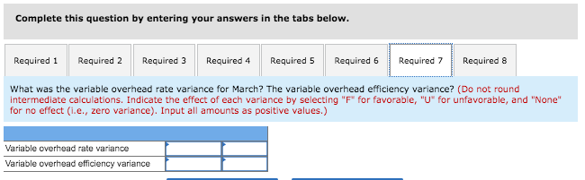 Solved Problem 10-16 (Algo) Comprehensive Variance Analysis | Chegg.com