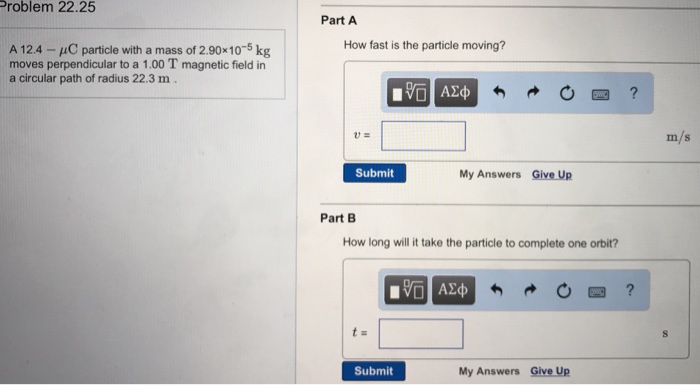 Solved A 12.4 - mu C particle with a mass of 2.90 times10^-5 | Chegg.com