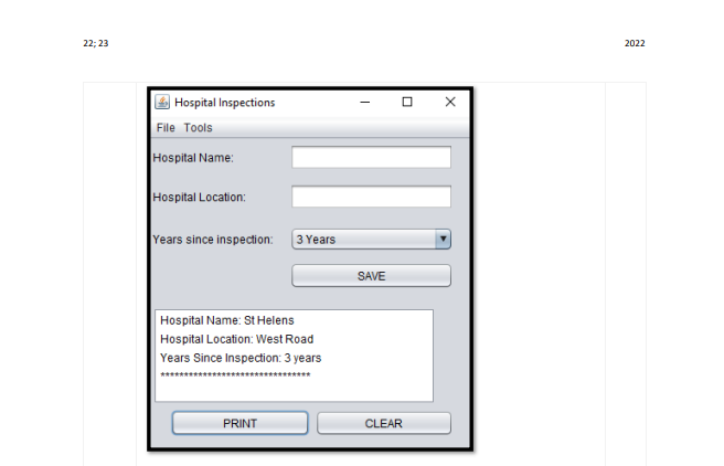 Solved Develop a Java GUI application that will capture a | Chegg.com