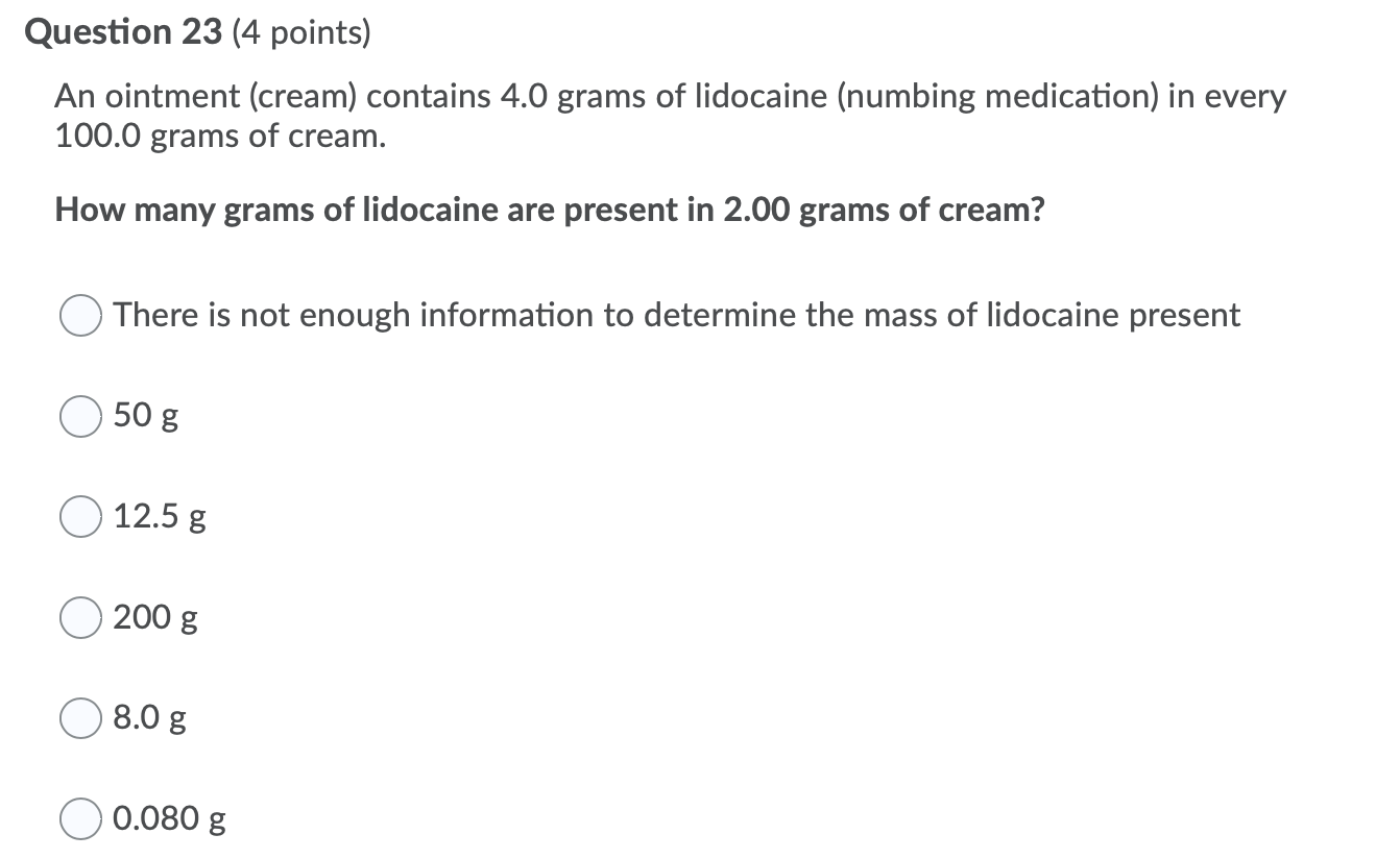 Solved Question 12 (4 points) Which of the following are | Chegg.com