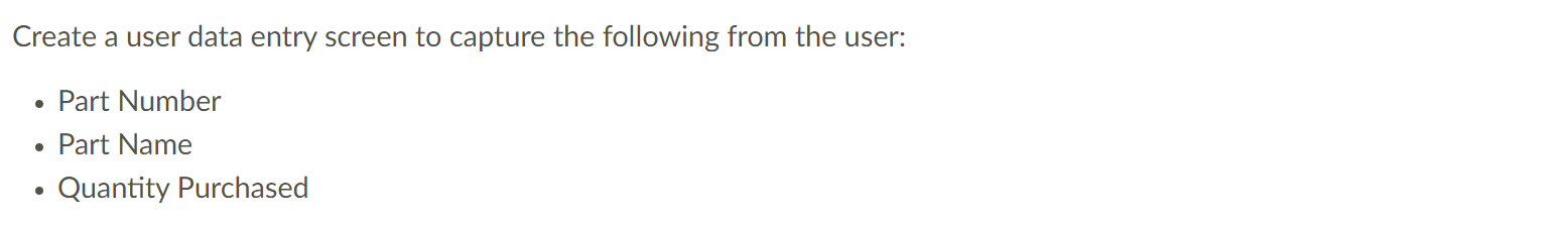Solved Using programming language Visual Basic & windows | Chegg.com
