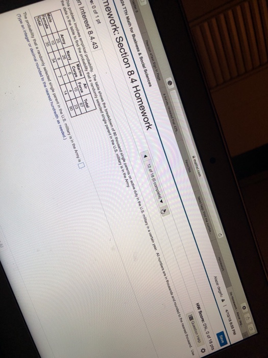 Solved Homework Section 8 4 Homework Score 0 Of 1 Pt 8 4 1