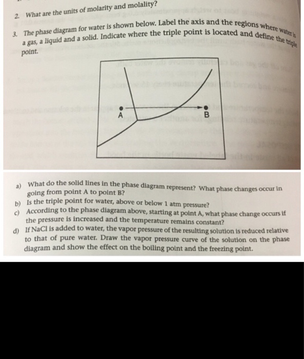 Solved 2. What are the units of molarity and molality? The | Chegg.com