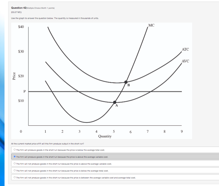 Solved Question 41 (Multiple Choice Worth 1 points) | Chegg.com