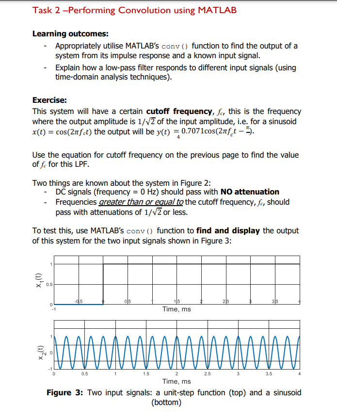 Solved Art I Time Domain Analysis Of Systems