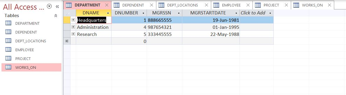 Solved We will use the CompanY database for this assignment. | Chegg.com