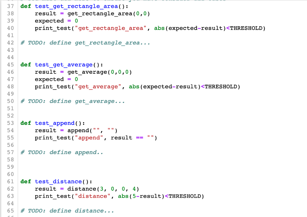 Solved Designing functions Reminder: When designing | Chegg.com