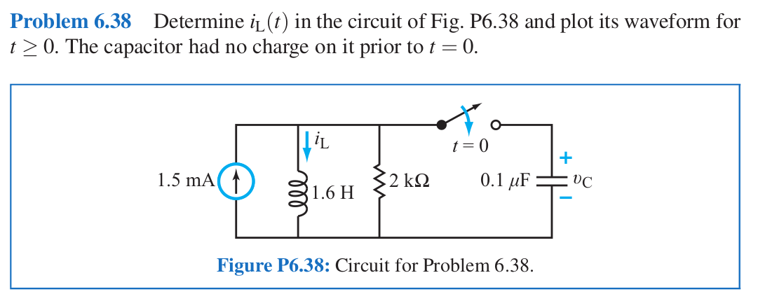 Solved Problem 6 38 Determine Il T In The Circuit Of Fig