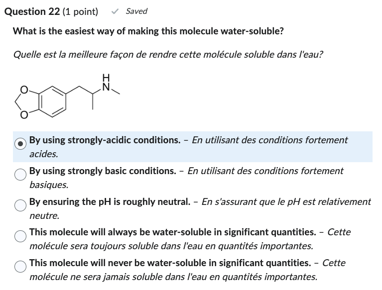 Solved Question 22 (1 ﻿point)What is the easiest way of | Chegg.com