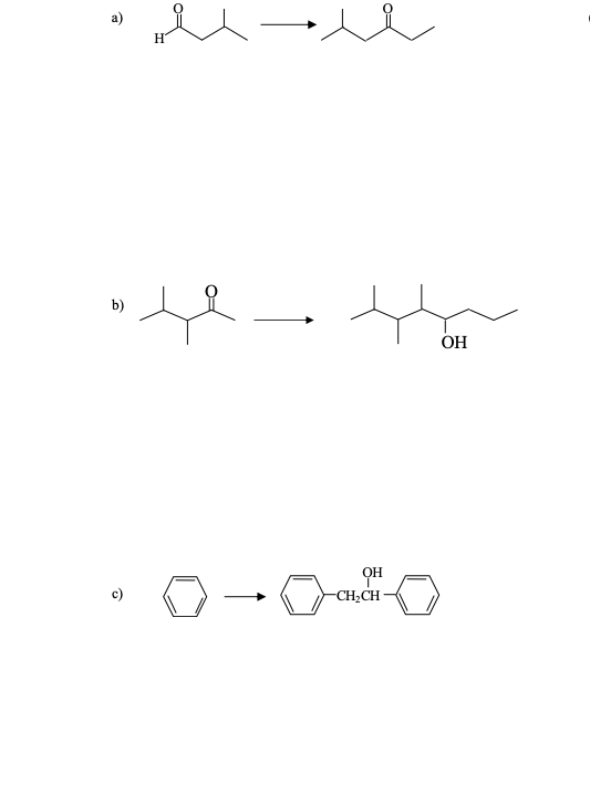 Solved Propose a multistep synthetic sequence to carry out | Chegg.com