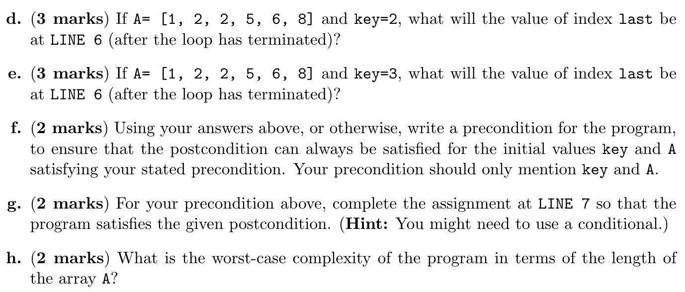 Solved a. (6 marks) Explain the term divide and conquer. | Chegg.com