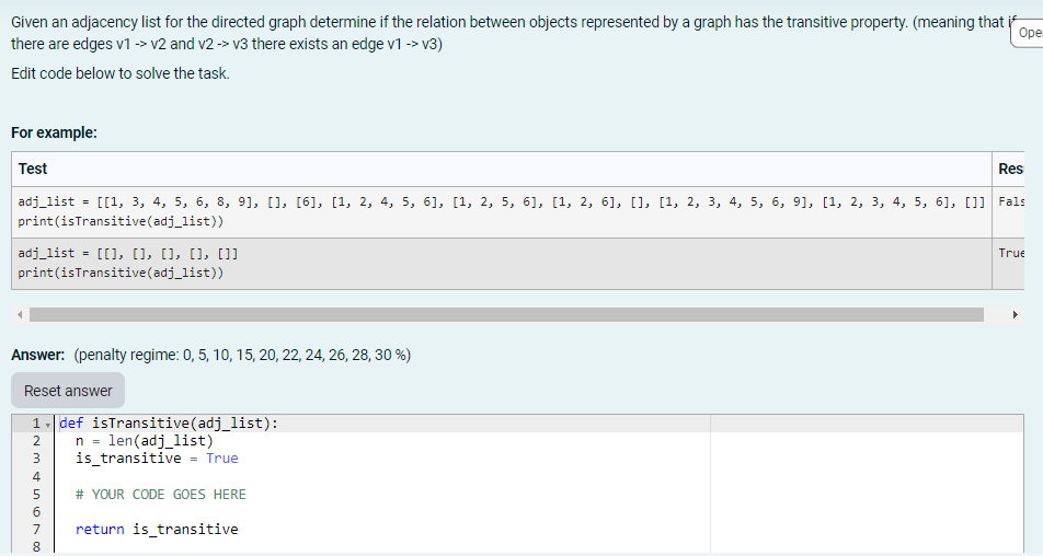 Solved Given an adjacency list of a directed graph, reverse | Chegg.com
