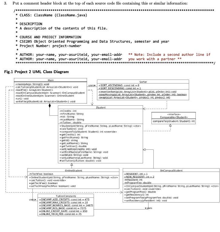 Solved I have a UML diagram and my code which I have | Chegg.com
