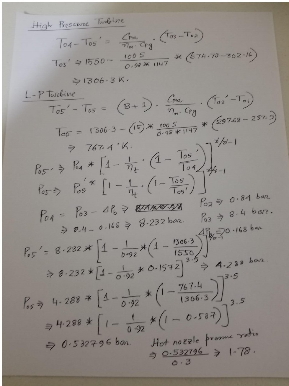 An aircraft uses a high bypass ratio turbofan engine | Chegg.com