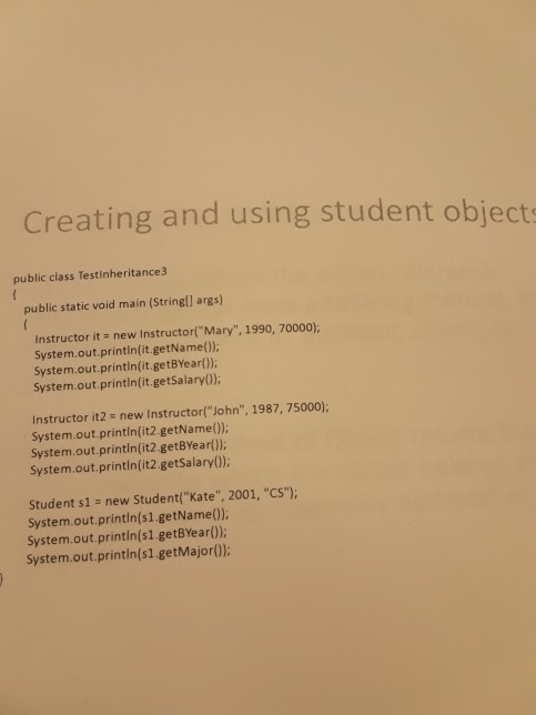 Solved CPS 2231 Inheritance Chapter 11 - lab 1 Create | Chegg.com