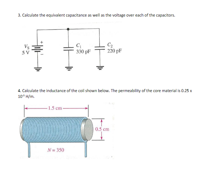 Solved 1. (a) Calculate the voltage at point A as well the | Chegg.com