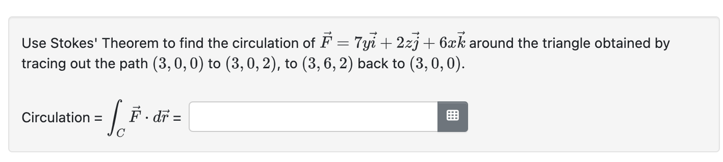 Solved Use Stokes' Theorem to find the circulation of | Chegg.com