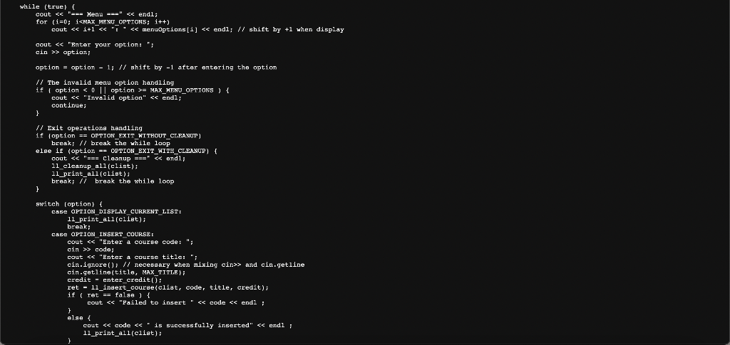 Solved Conp2011 pA3: course management system This course | Chegg.com