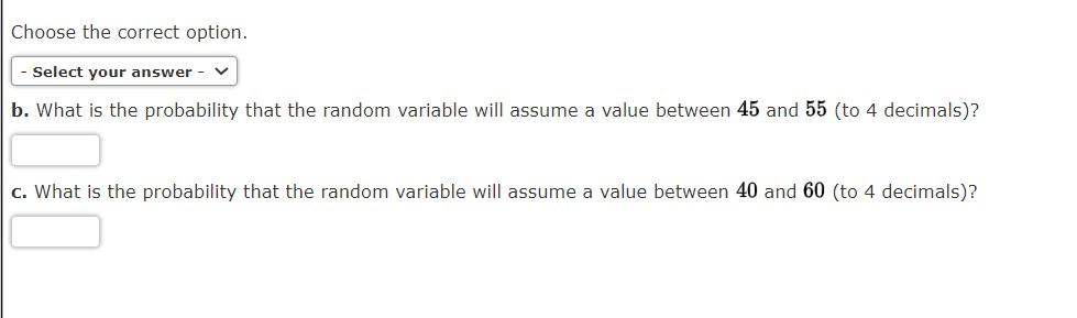 Solved A random variable is normally distributed with a mean | Chegg.com