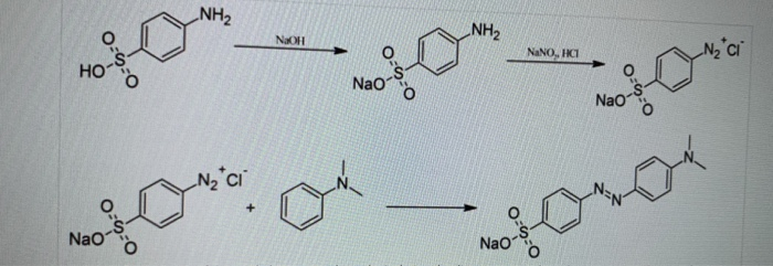 Solved CI NH2 NaNO, HCT NaOH Nao's Nao. .。 | Chegg.com