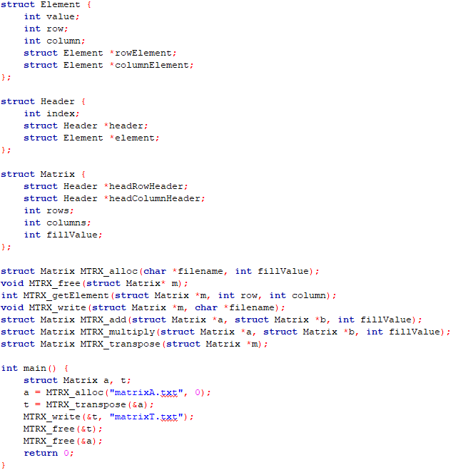 A matrixis a two-dim ensi onal structure of elem ents | Chegg.com