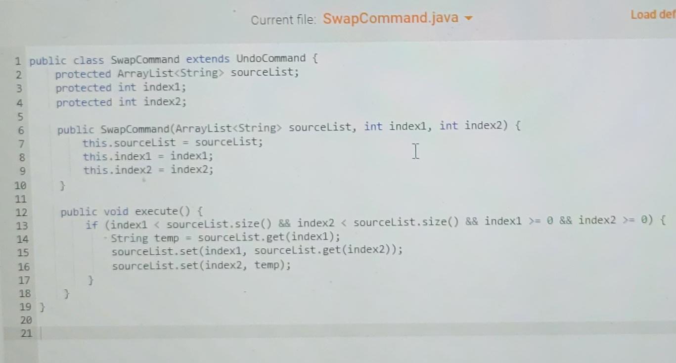 Solved 5.9 LAB: Grocery list editor with undo stack In this | Chegg.com