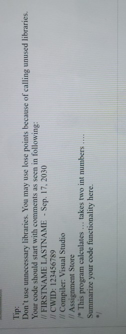 Solved In this assignment, you need to demonstrate your | Chegg.com