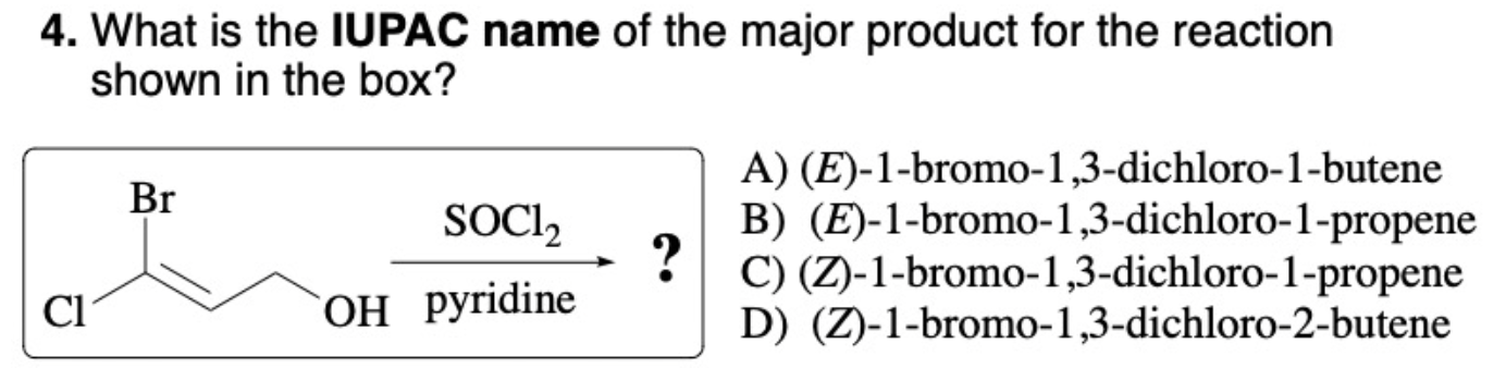 Solved 1. What is the main product of the sequence of | Chegg.com