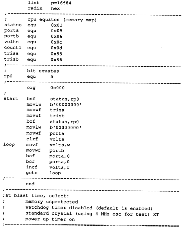 Solved The following circuit and program are used to | Chegg.com