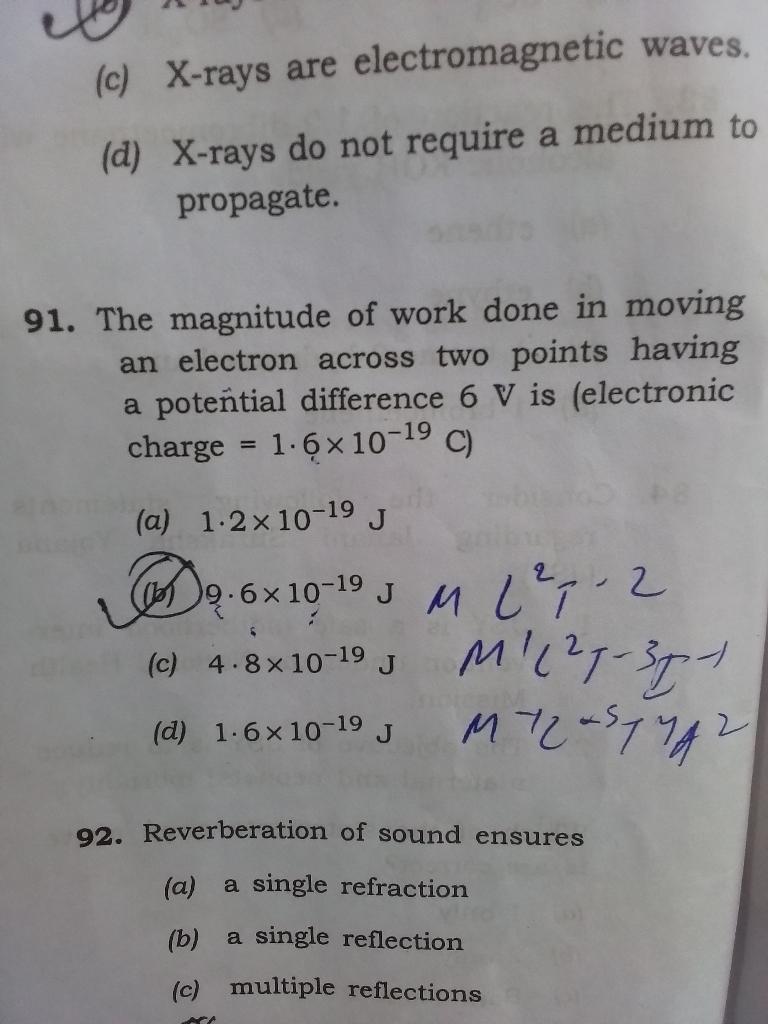 Solved need answer of question no. 91 . I want full | Chegg.com