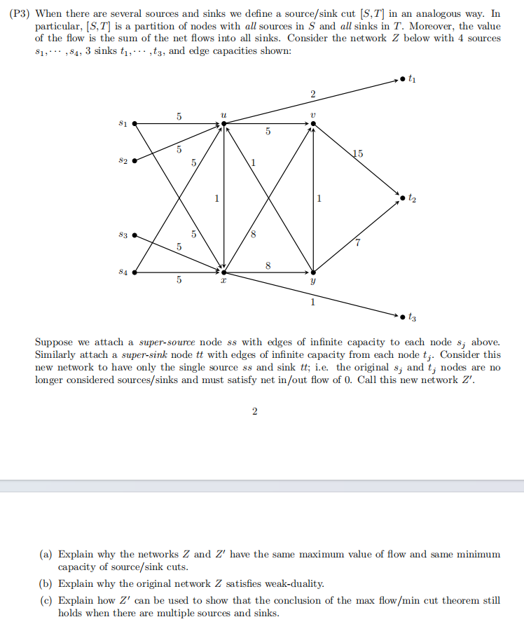 Solved by an EXPERT S,T in an ﻿analogous way. Inparticular, S,T is ﻿a | Chegg.com
