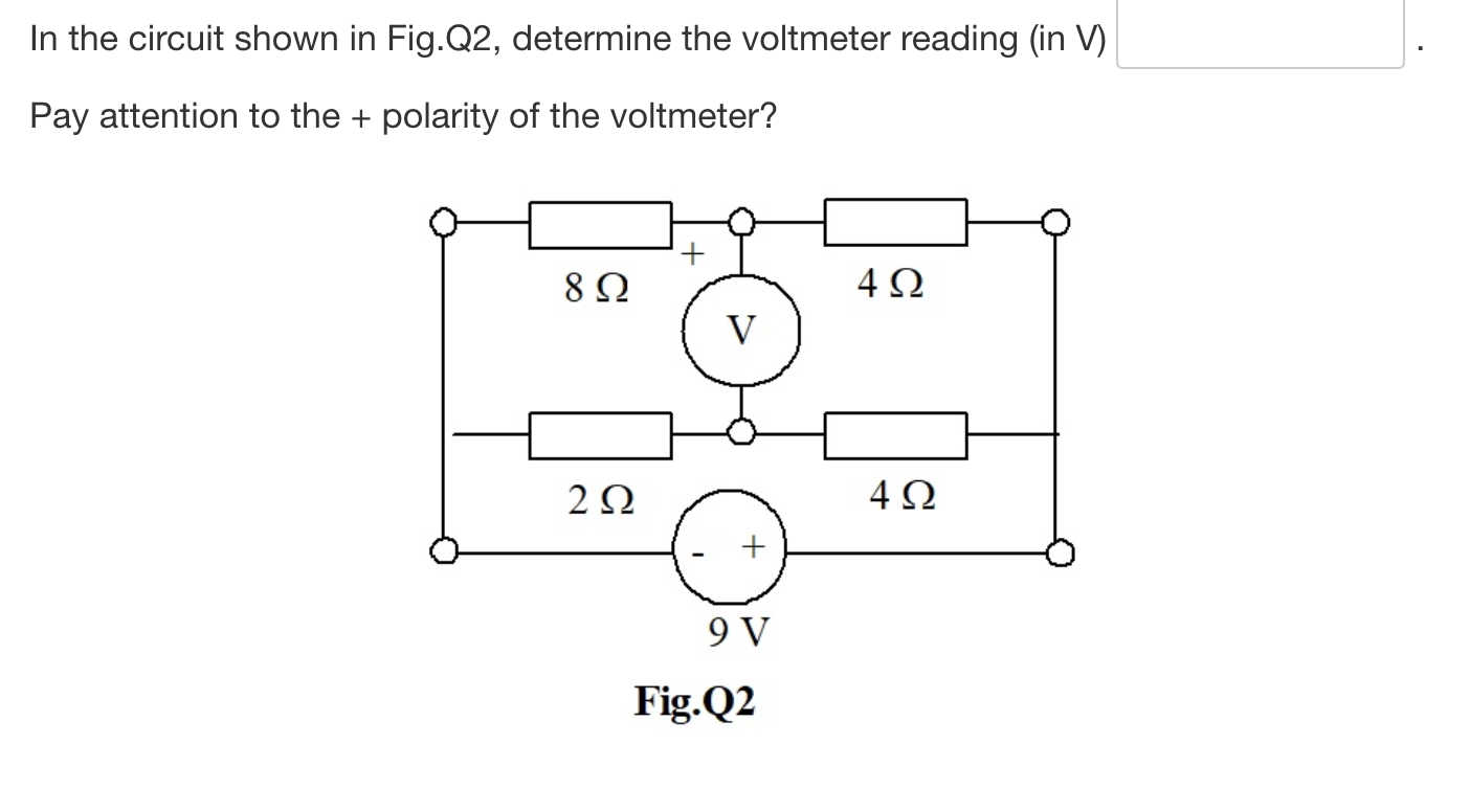 Solved In the circuit shown in Fig. Q2, determine the | Chegg.com